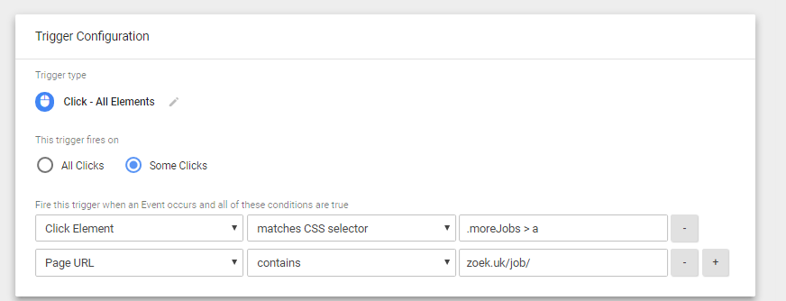 Gtm Using ‘matches Css Selector Analytics Gtm Seo And Ppc Consultant